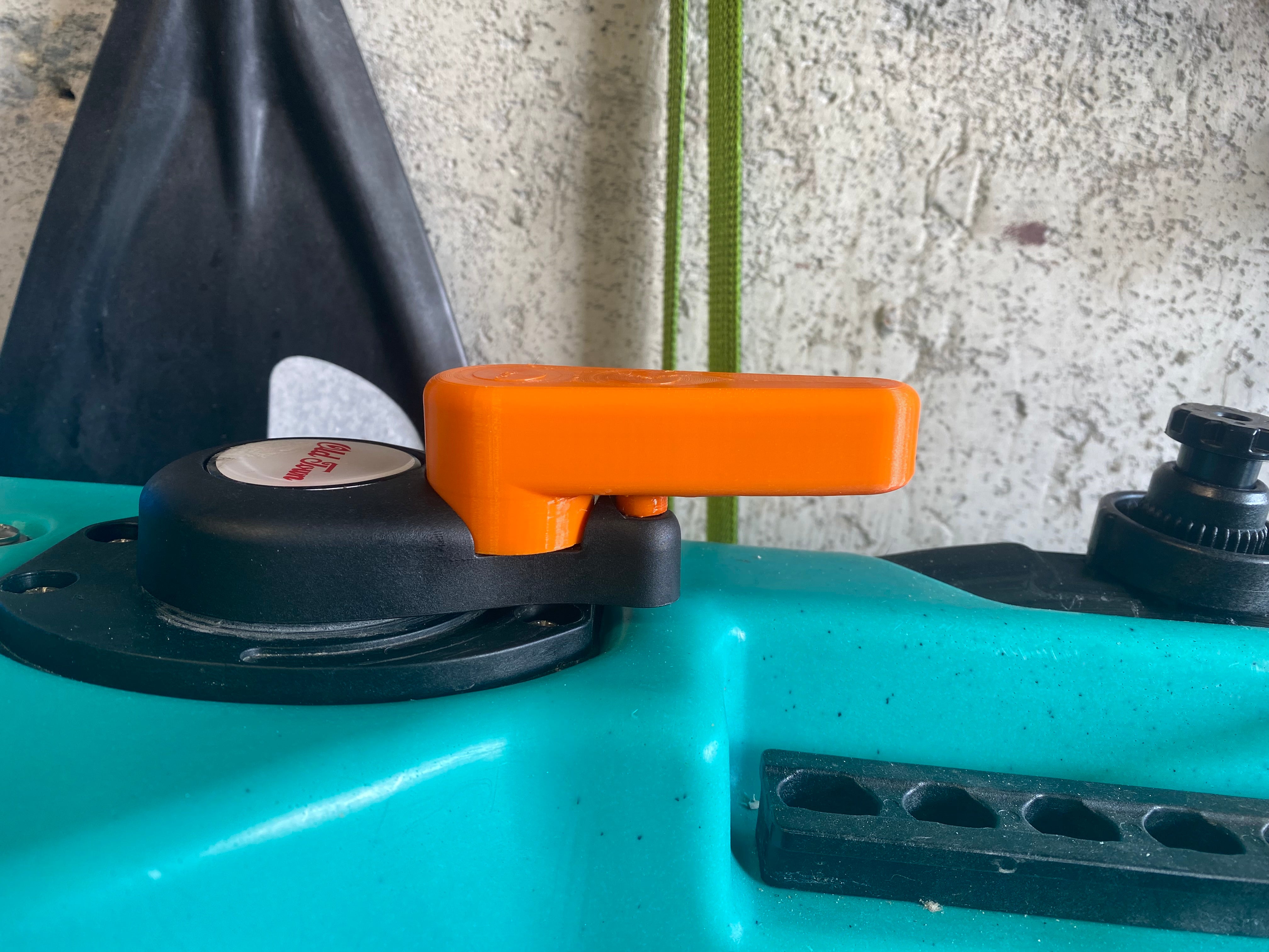 Old Town Kayak upgraded rudder control knob w/ shim washers – 3DRigs